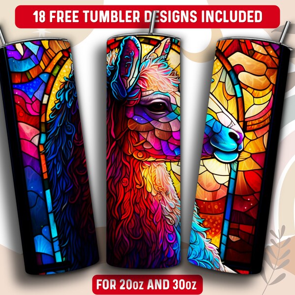 Alpaca Stained Glass - Etsy