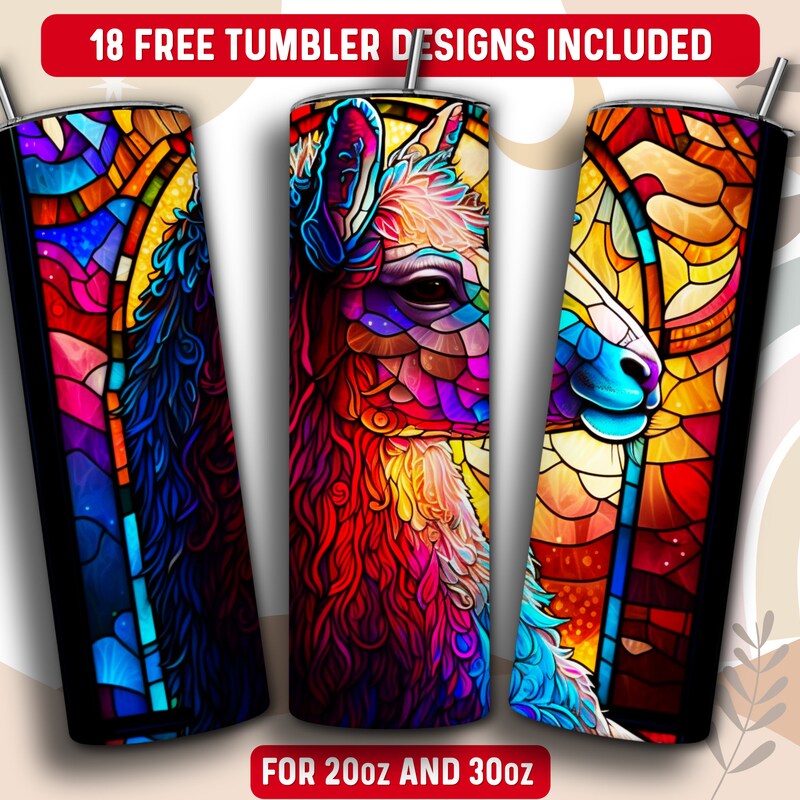 Alpaca Stained Glass - Etsy