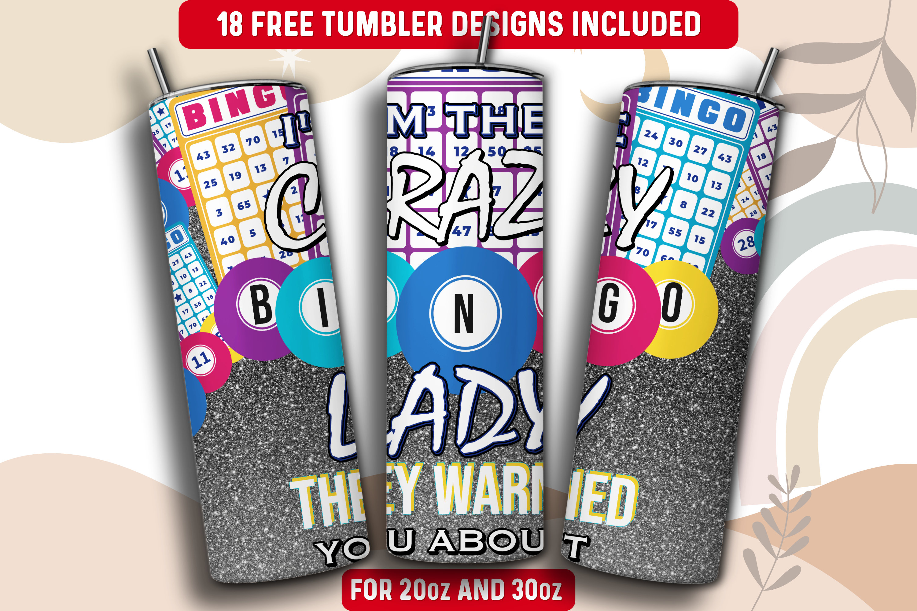 Bingo Tumbler Wrap PNG Bingo 20 Oz Skinny Tumbler Sublimation - Etsy Canada