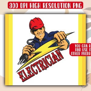 Electrician Tumbler Wrap PNG, Electrician 20 Oz Skinny Tumbler ...