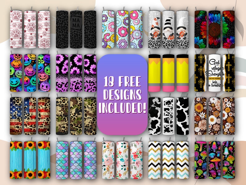 Clarinet Tumbler Wrap PNG, Clarinet 20 Oz Skinny Tumbler Sublimation ...