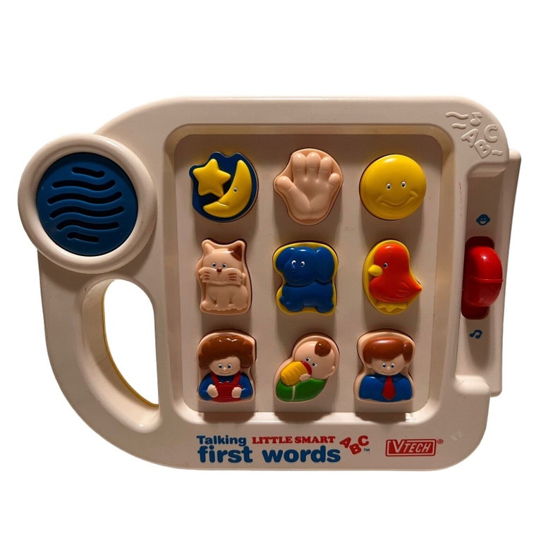 Vintage VTECH® Little Smart Talking First Words Musical Baby Kids Toy ...