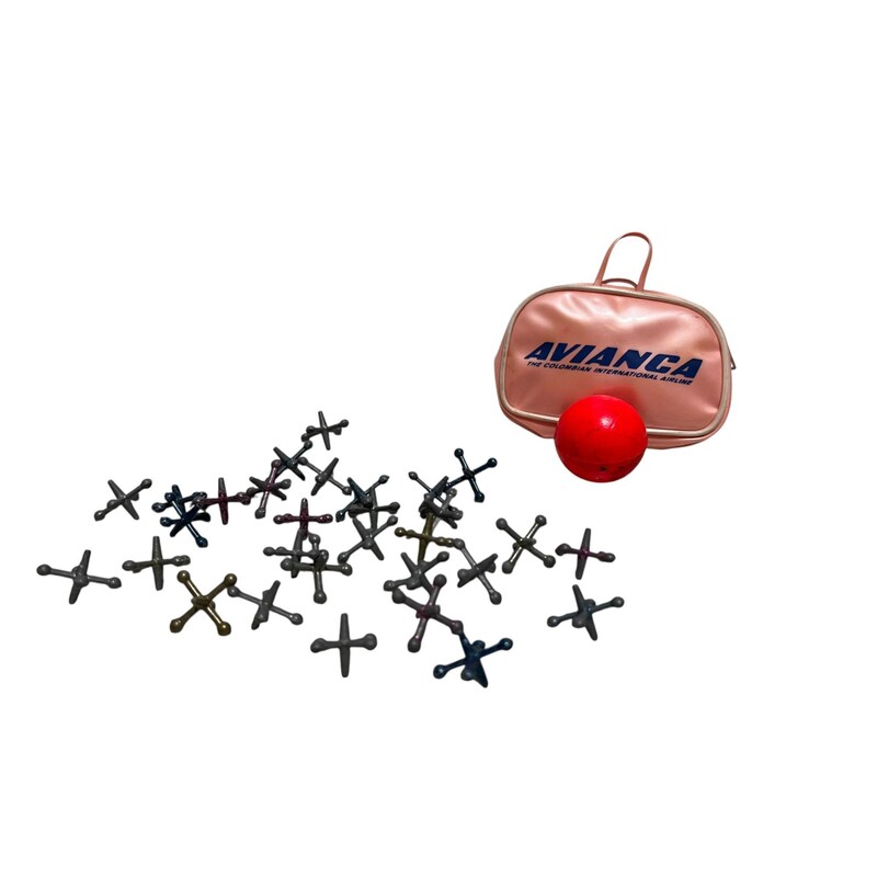 Jacks and Ball Set - Etsy