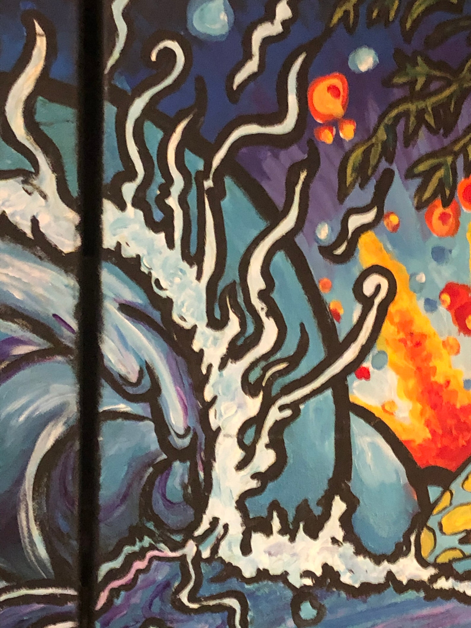 Big Blue 2 Part Sublime Inspired Art - Etsy
