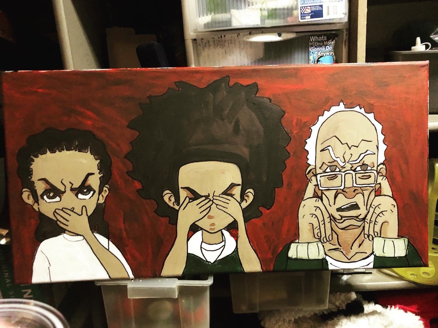 Boondocks Sneakers Drawing
