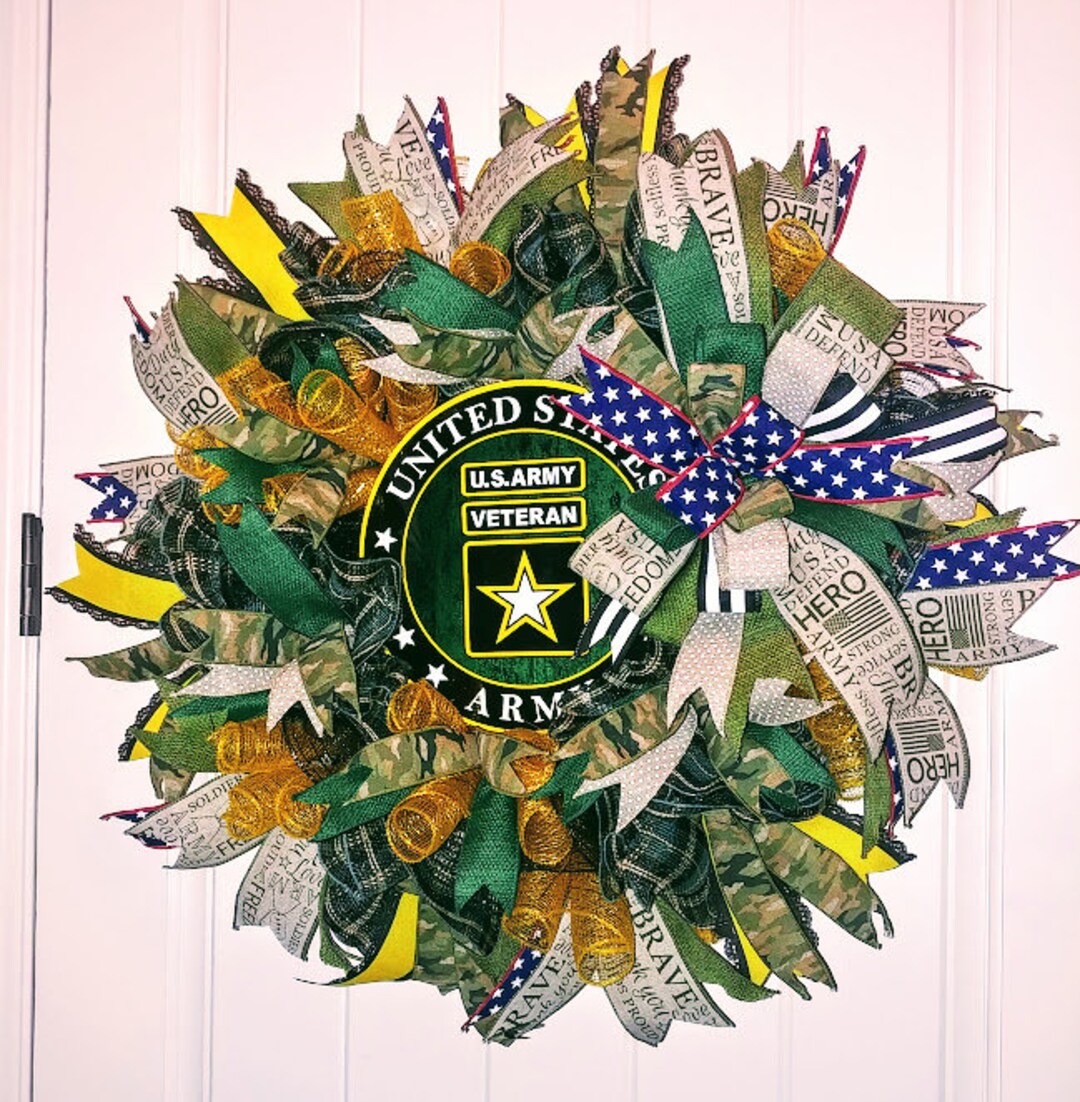 Military Wreath, Army Wreath, U.S. Army Wreath, Navy, Air Force ...