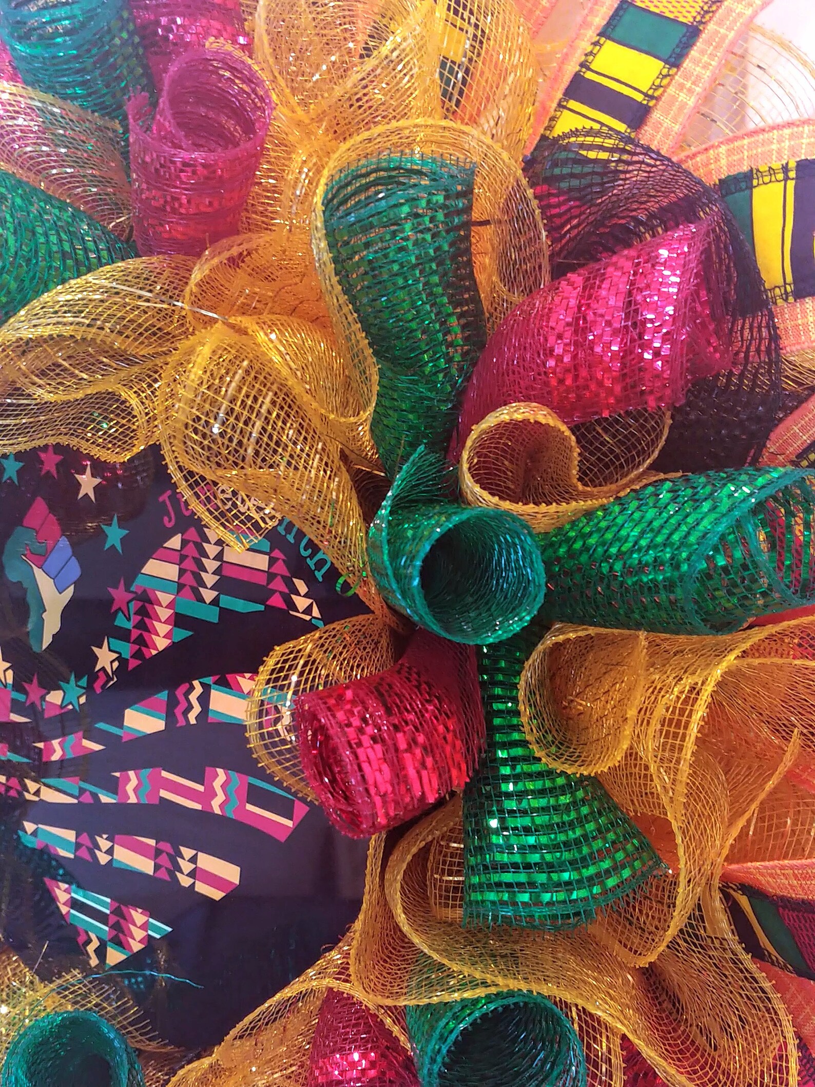 Juneteenth Decor Wreath, Black History Month, Freedom Day, Celebrate ...