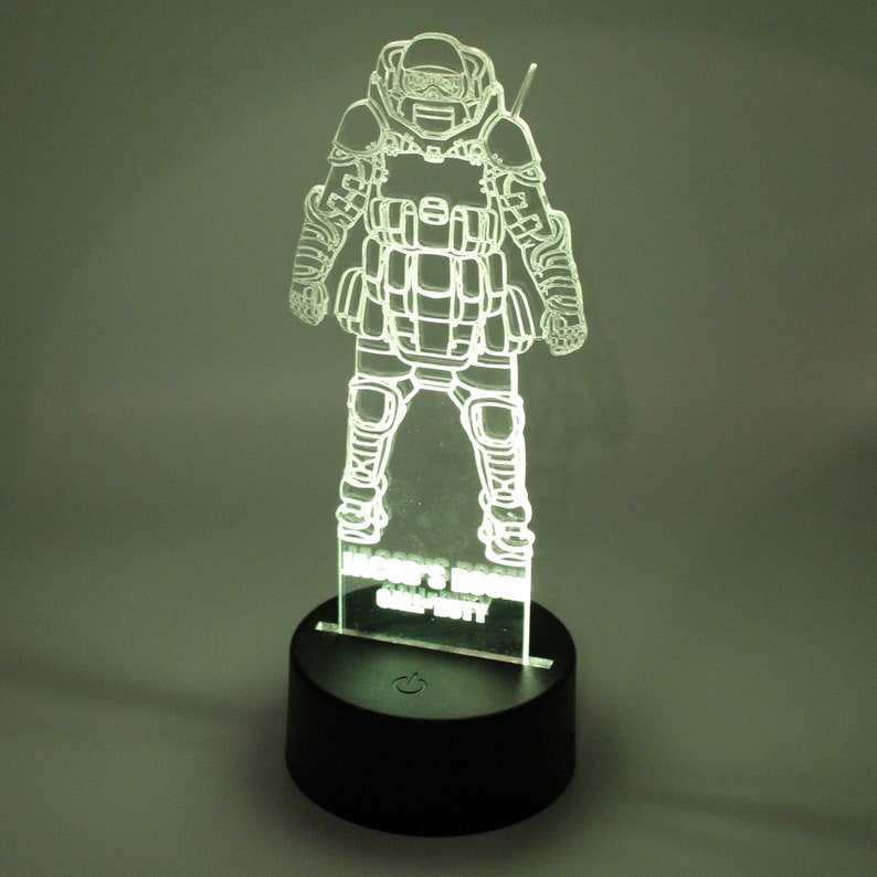 Personalised Call of Duty LED Multi-colour Illuminated Sign With Remote ...