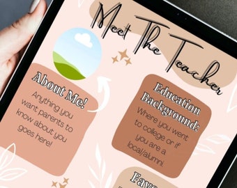 Editable Meet the Teacher, Teacher Newsletter, Event Newsletter, Parent ...