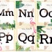 Tropical Flamingo Alphabet Posters Digital Download - Etsy