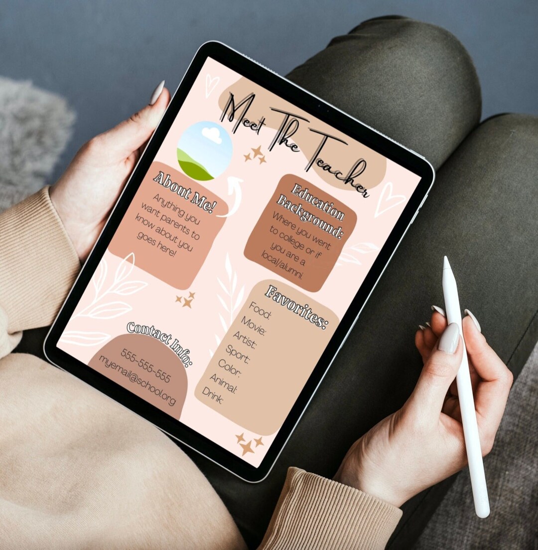 EDITABLE Meet the Teacher|teacher Newsletter|event Newsletter|parent ...