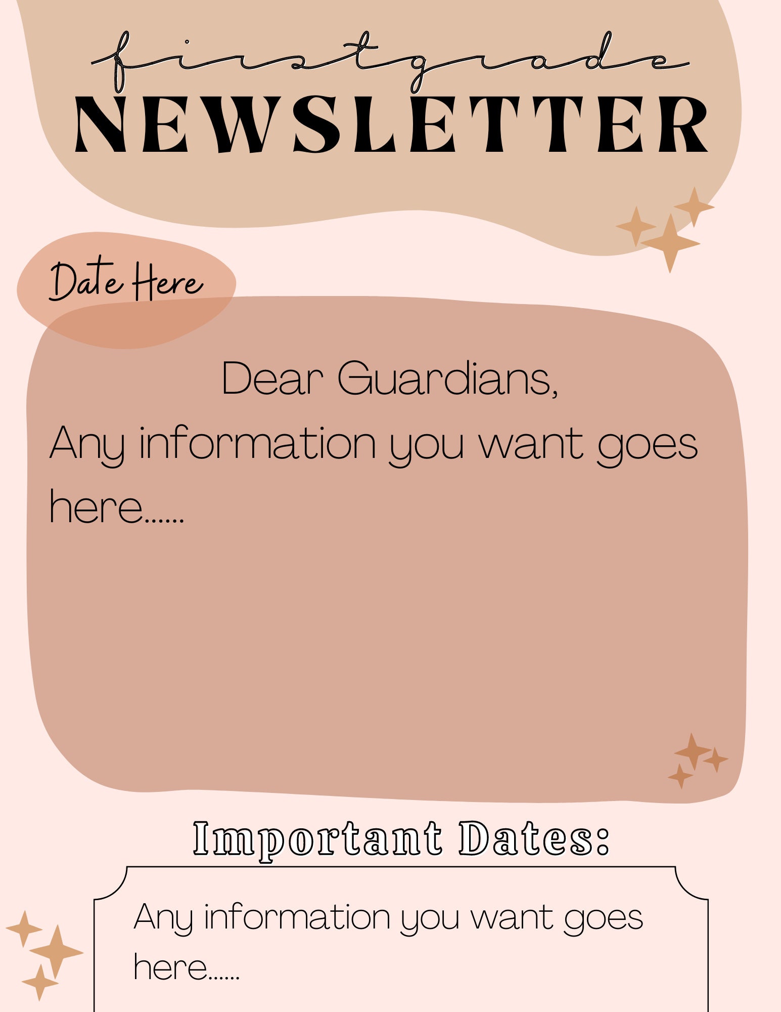 EDITABLE Meet the Teacher|teacher Newsletter|event Newsletter|parent ...