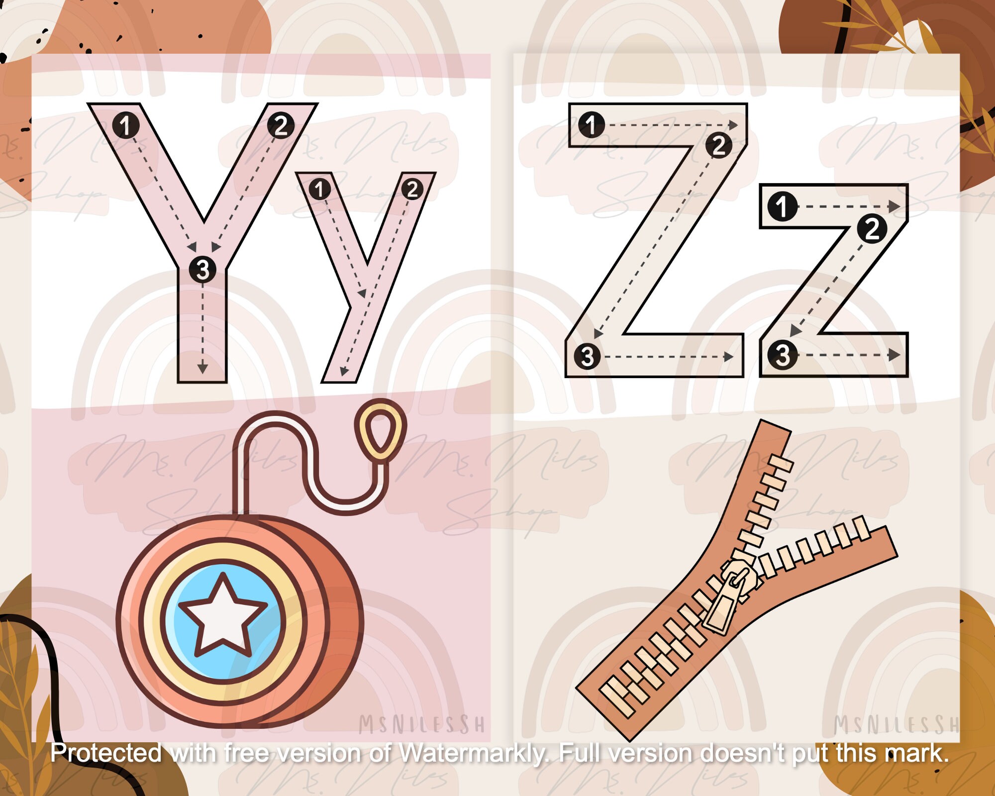 Minimal Writing Visual Alphabet Posters | Animal Alphabet Posters ...