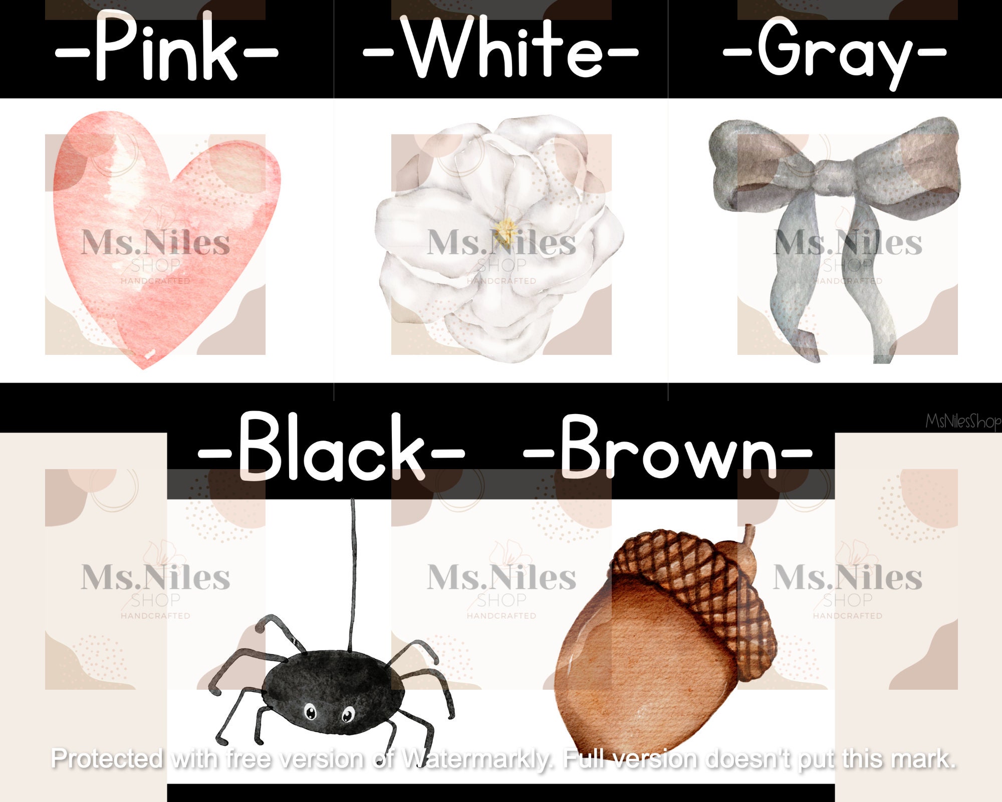 Color Posters | Modern Classroom Decor Color Posters | Watercolor Color ...