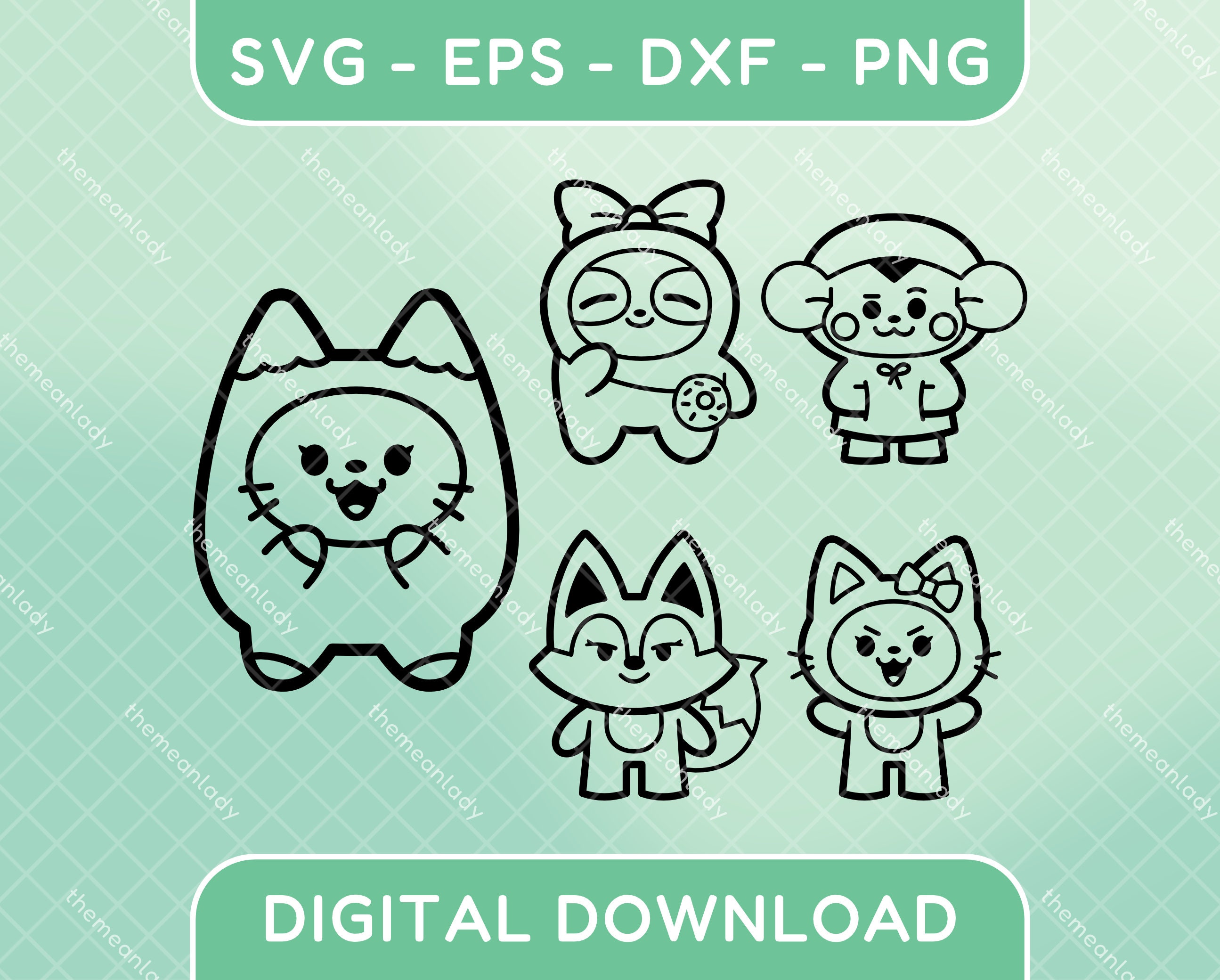 Itzy Wdzy Kpop Vector Files Svg Eps Dxf Png for Cricut - Etsy