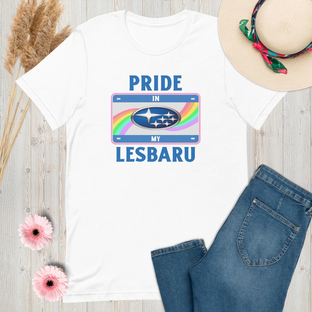 Trendy pride in My Lesbaru Tee Gay Pride Comfy Shirt for Subaru Fans ...