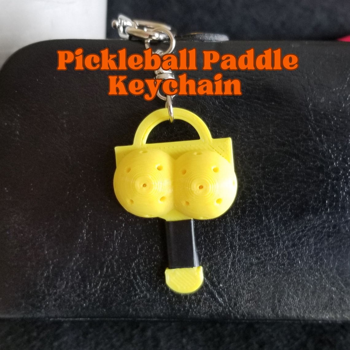 Funny Scrotum Pickleball Paddle Keychain, Pickleball Accessories ...