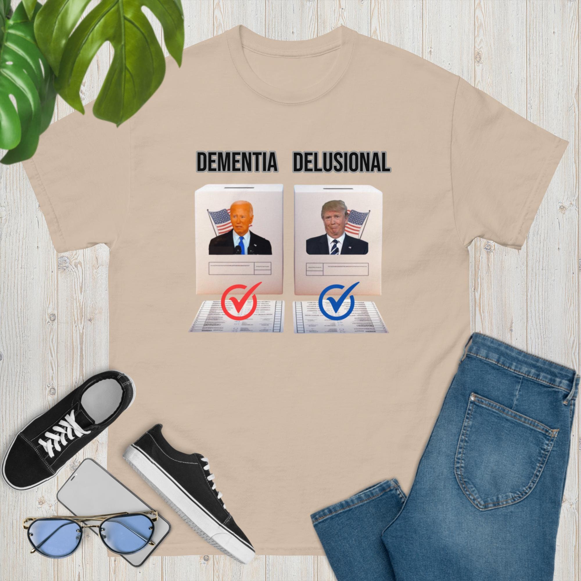 2024 US Election Tee Trump T-shirt, Biden Tshirt Funny Custom Graphic ...