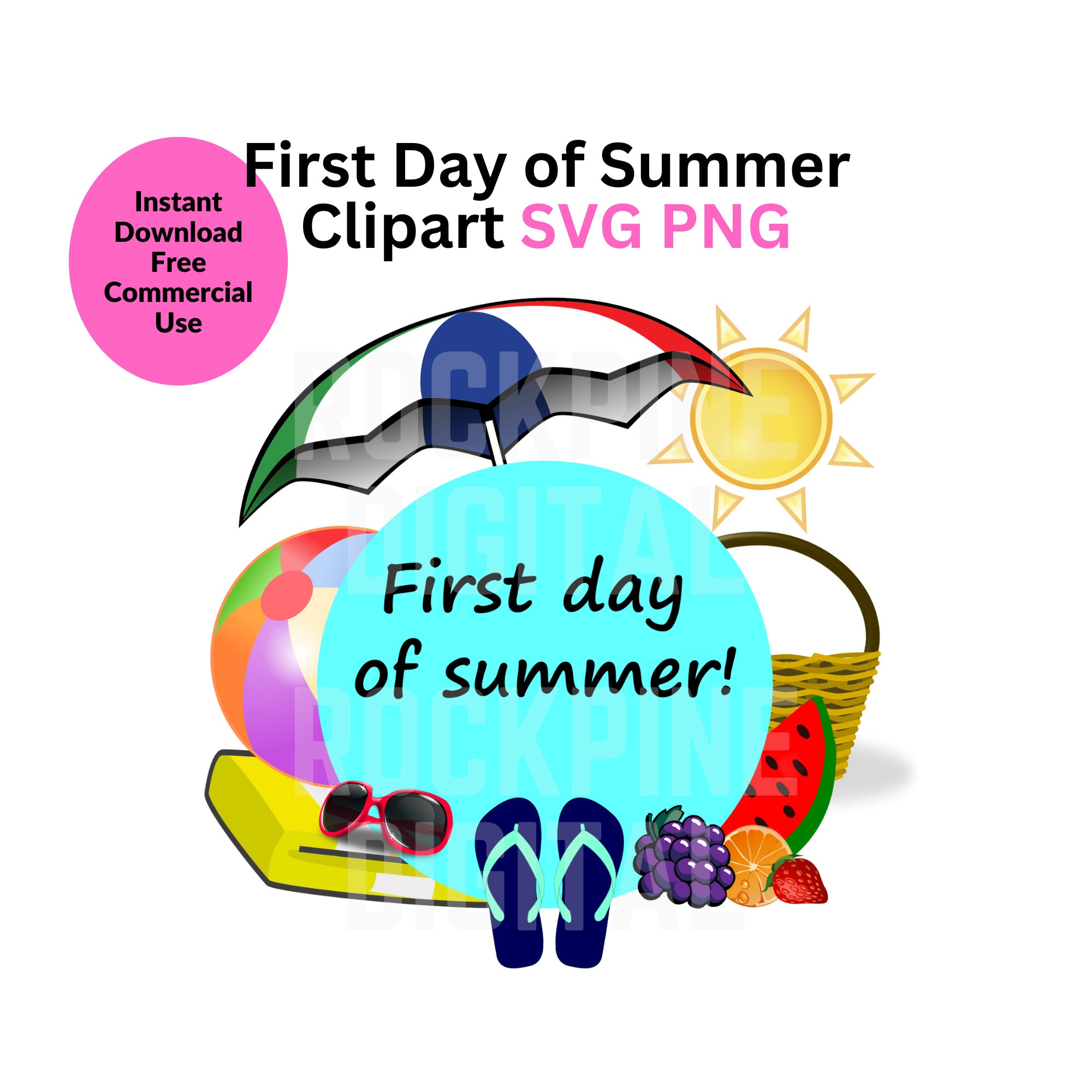 First Day Of Summer Clip Art