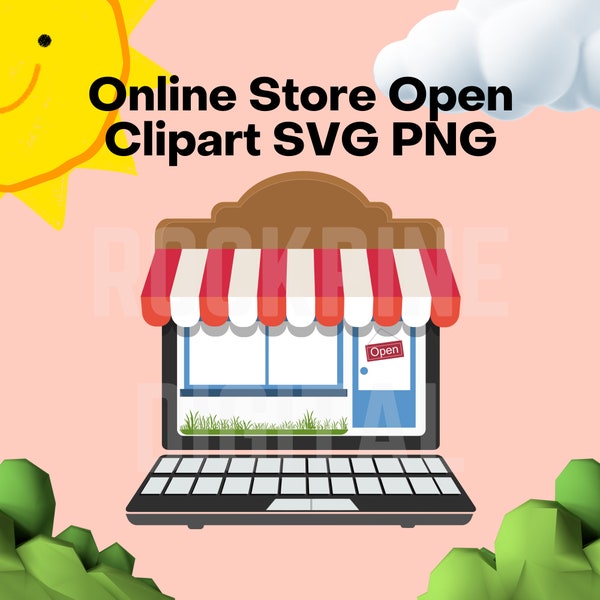 Store Front Clip Art - Etsy