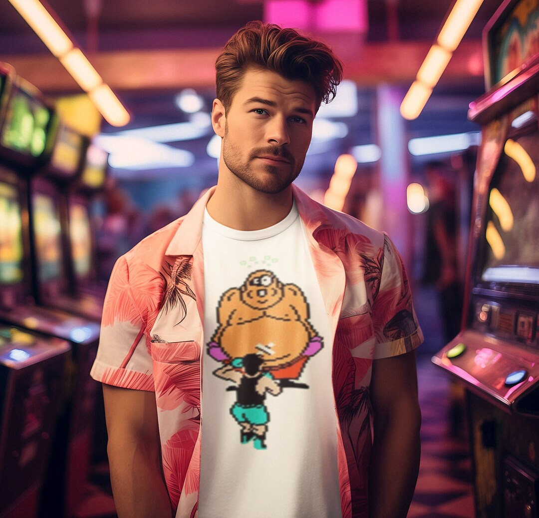 Arcade Knockout Tee Vintage Gamer Mike Tyson's Punch-out Classic 80s ...