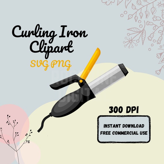Curling Iron Vector