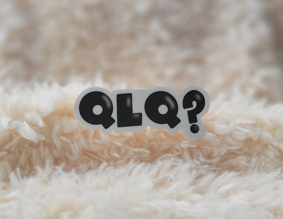 QLQ Que Lo Que Sticker - Etsy