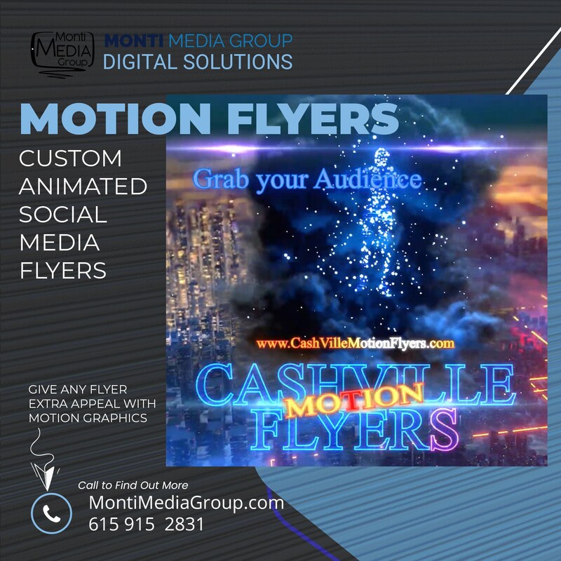 Motion Club Flyer - Etsy