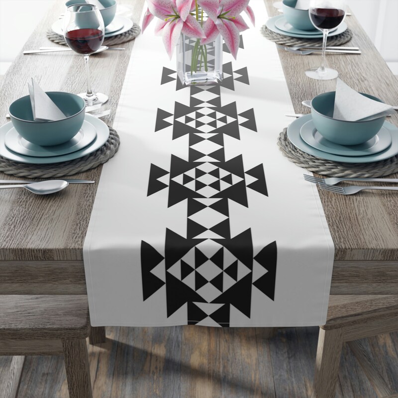 Aztec Table Runner - Etsy