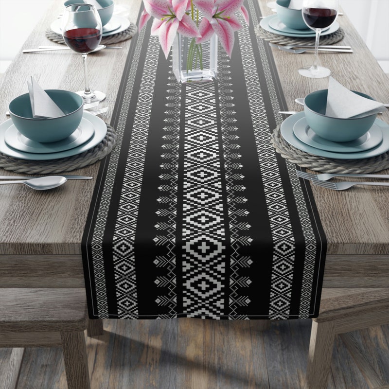 Aztec Table Runner - Etsy