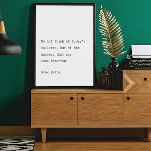 Helen Keller Quote, Growth Mindset Poster, Quote About Happiness ...