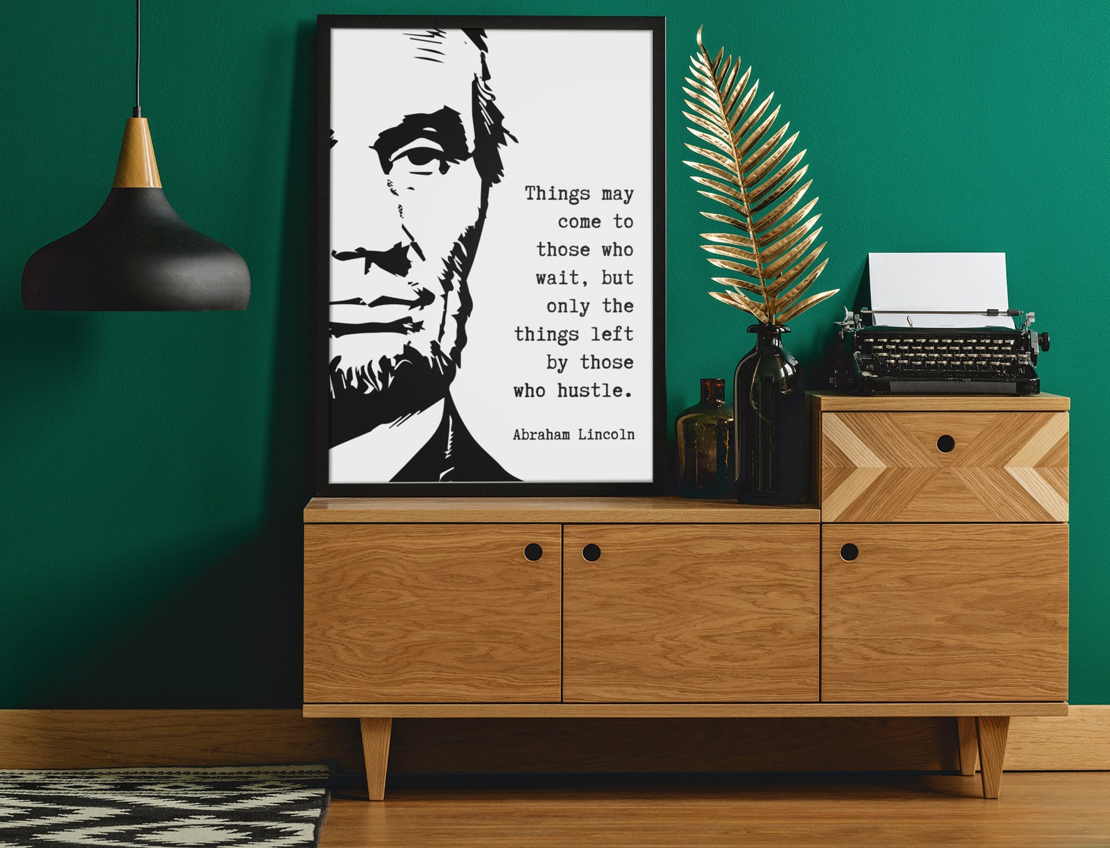 Abraham Lincoln Quote Poster, Lincoln Wall Art, Presidential Quote ...