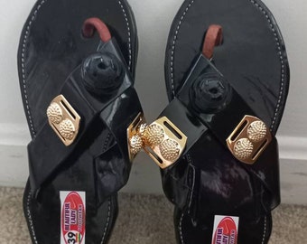 Women Authentic Ahenema Traditional Ghanaian Leather Handmade - Etsy