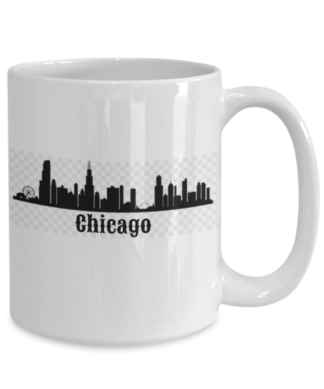 Chicago Coffee Mug, Chicago Skyline, Souvenir, Gift for Women, Men ...