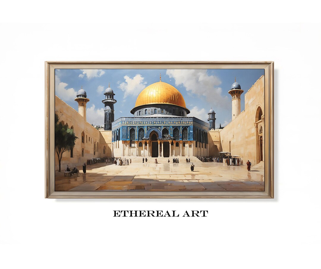 Masjid Al-aqsa Frame TV Art Ramadan Home Decoration Samsung Frame TV ...