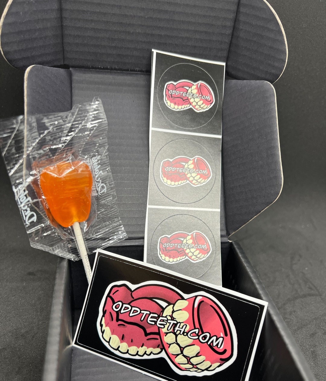 Odd Teeth Stickers - Etsy