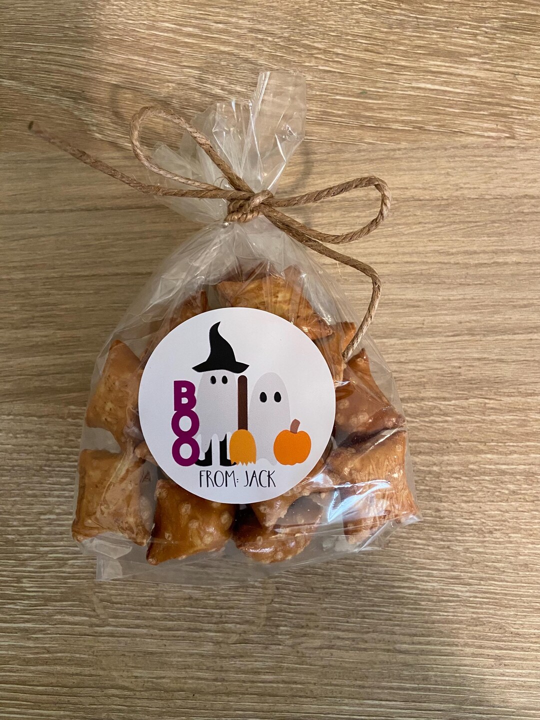 Personalized Halloween Stickers, Custom Halloween Goody Bag Label ...