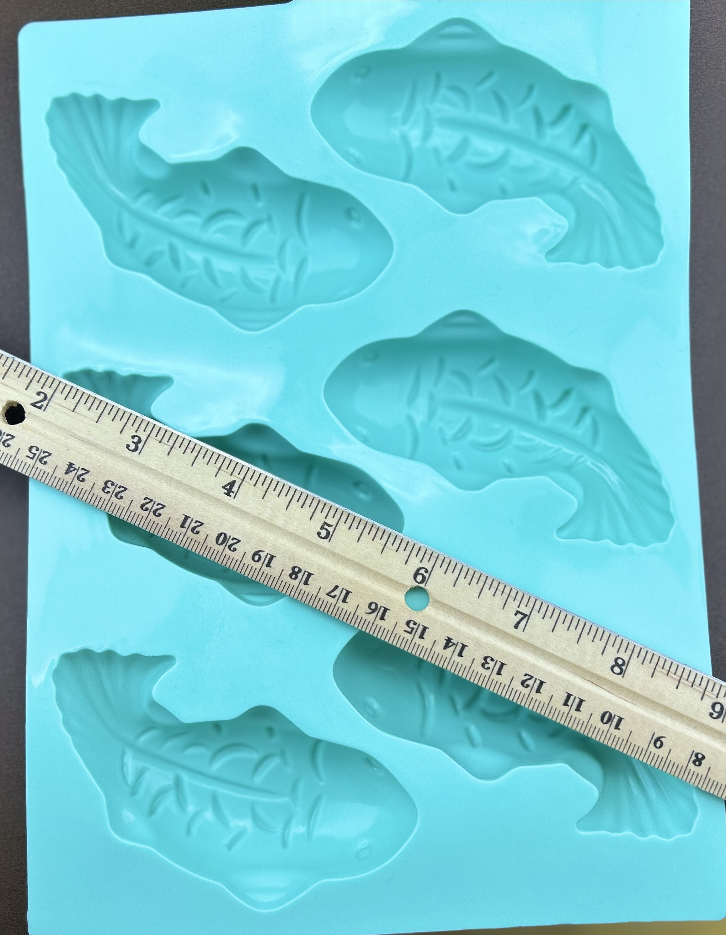 Fish Silicon Mold-fondant Mold-sea Life Silicon Molds-koi Fish Mold ...