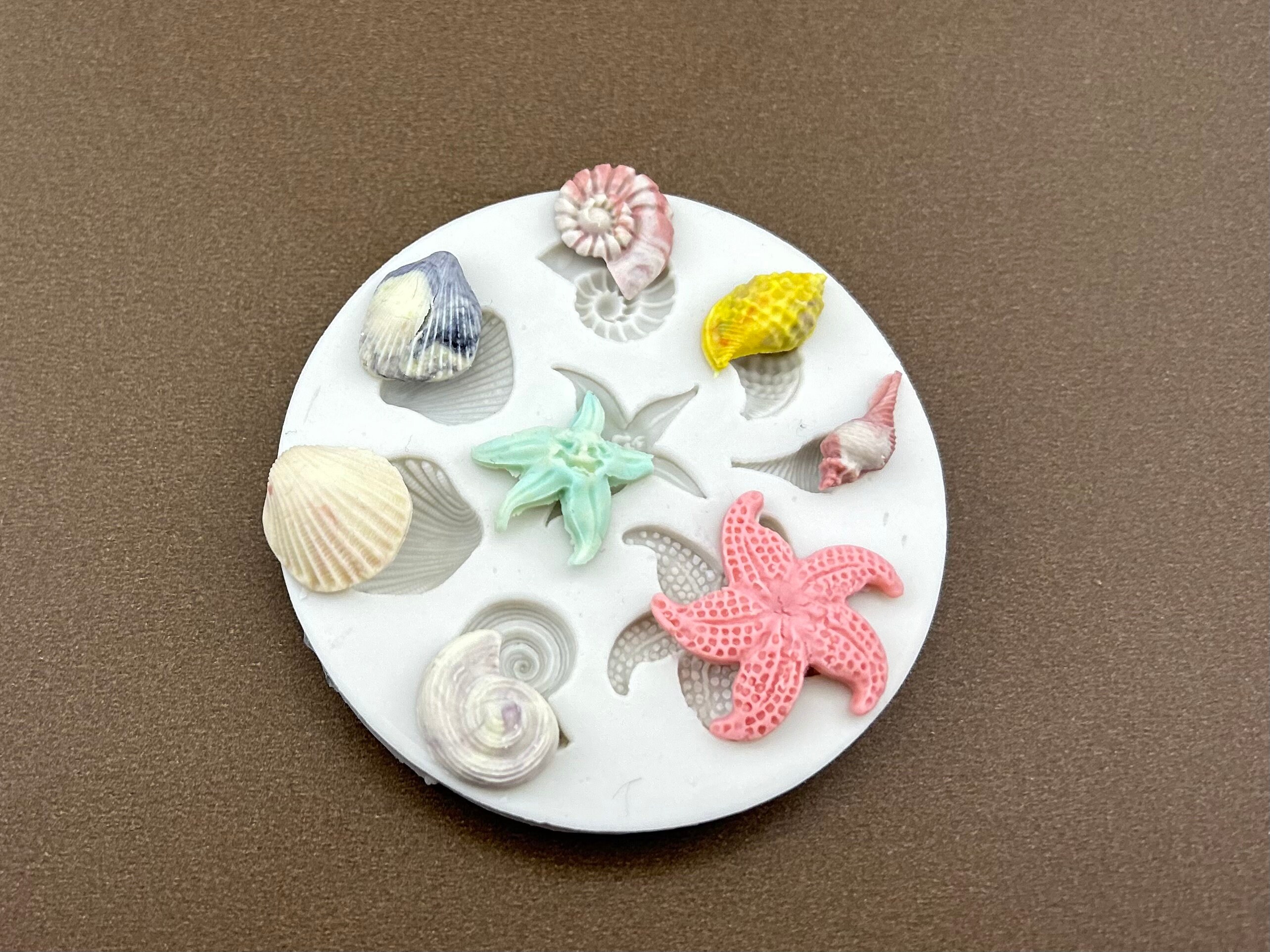 Sea Shells Silicone Mold: Beach Theme Candy Molds - Etsy