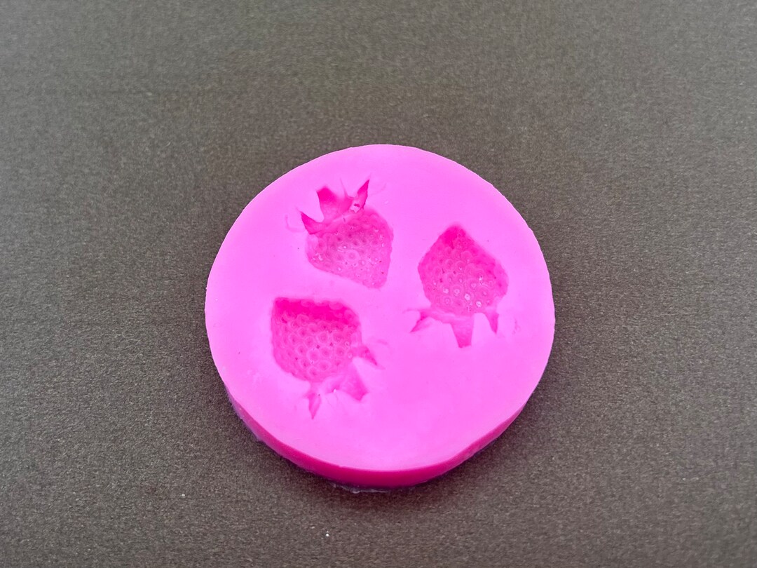 Strawberries Silicon Mold-fruits Silicon Mold-strawberry Mold-fruit ...