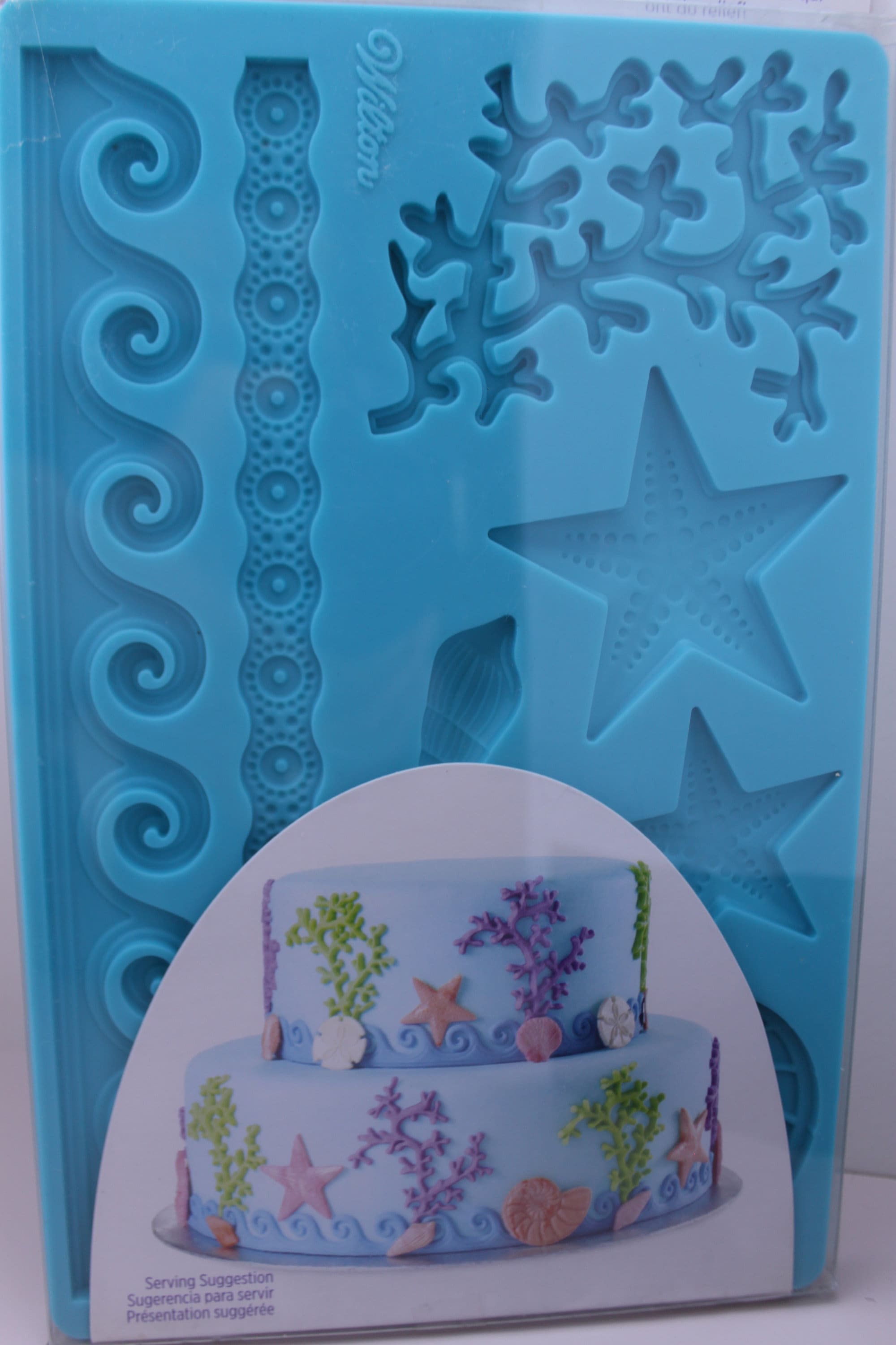 Sea Life Silicone Mold: Cake Decorating, Fondant, Resin - Etsy