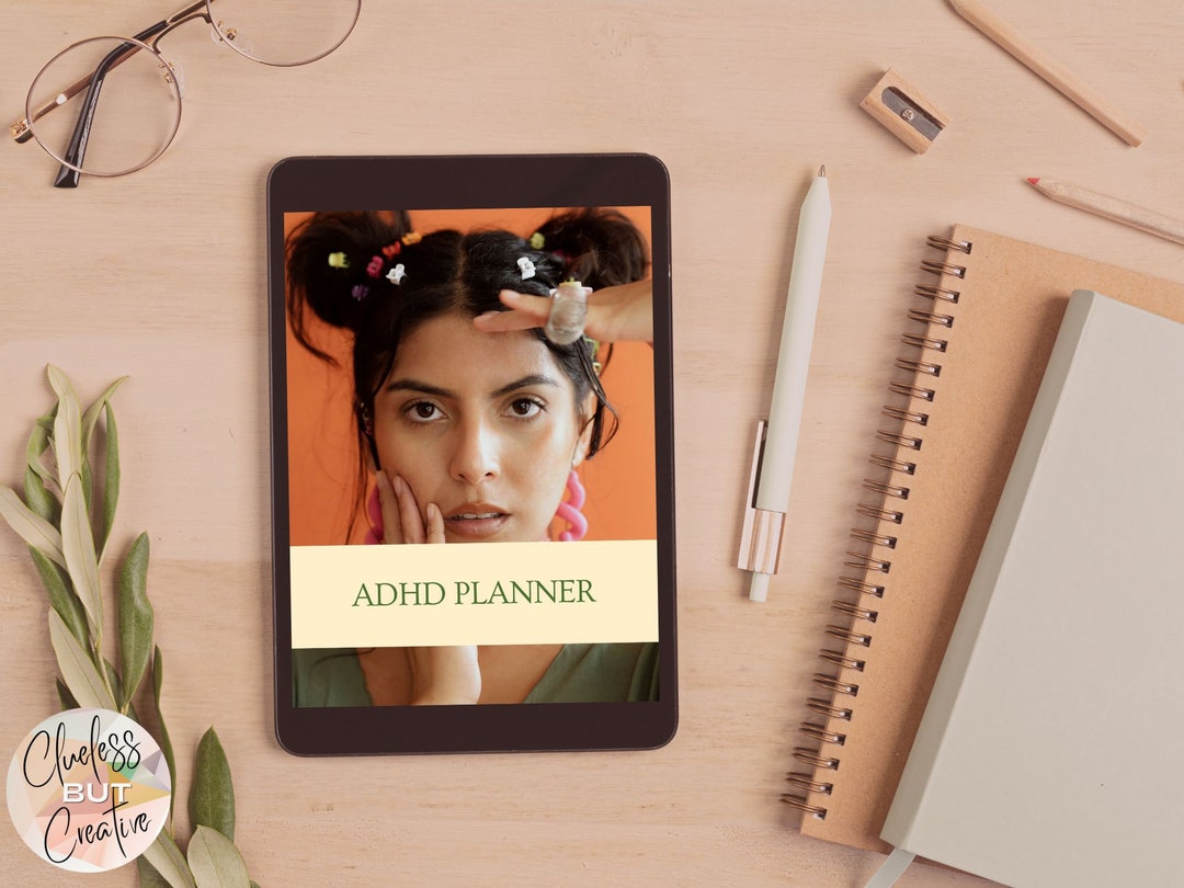 ADHD Digital Planner-sunday Start - Etsy