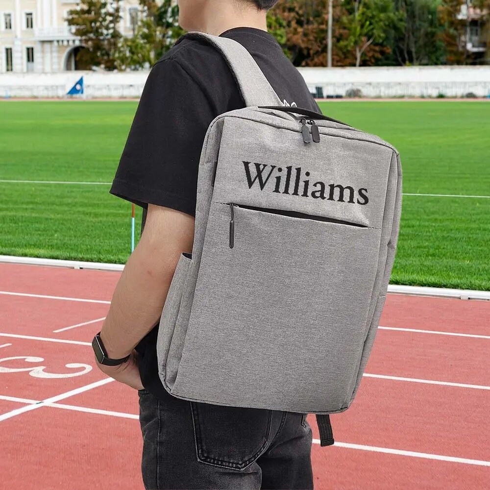 Personalized College Backpack | Custom College-school Computer Bag ...