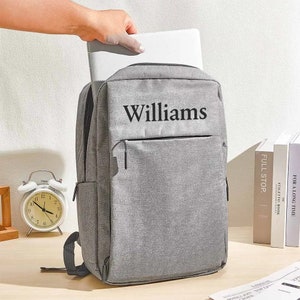 Personalized College Backpack | Custom College-school Computer Bag ...