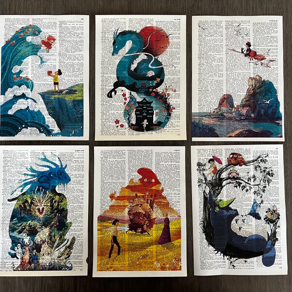 Studio Ghibli Poster - Etsy