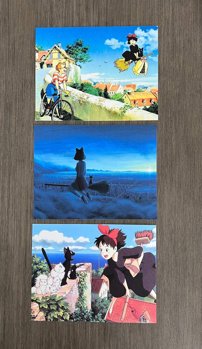 Kiki's Delivery Service ghibli Movie Themed Cardstock - Etsy