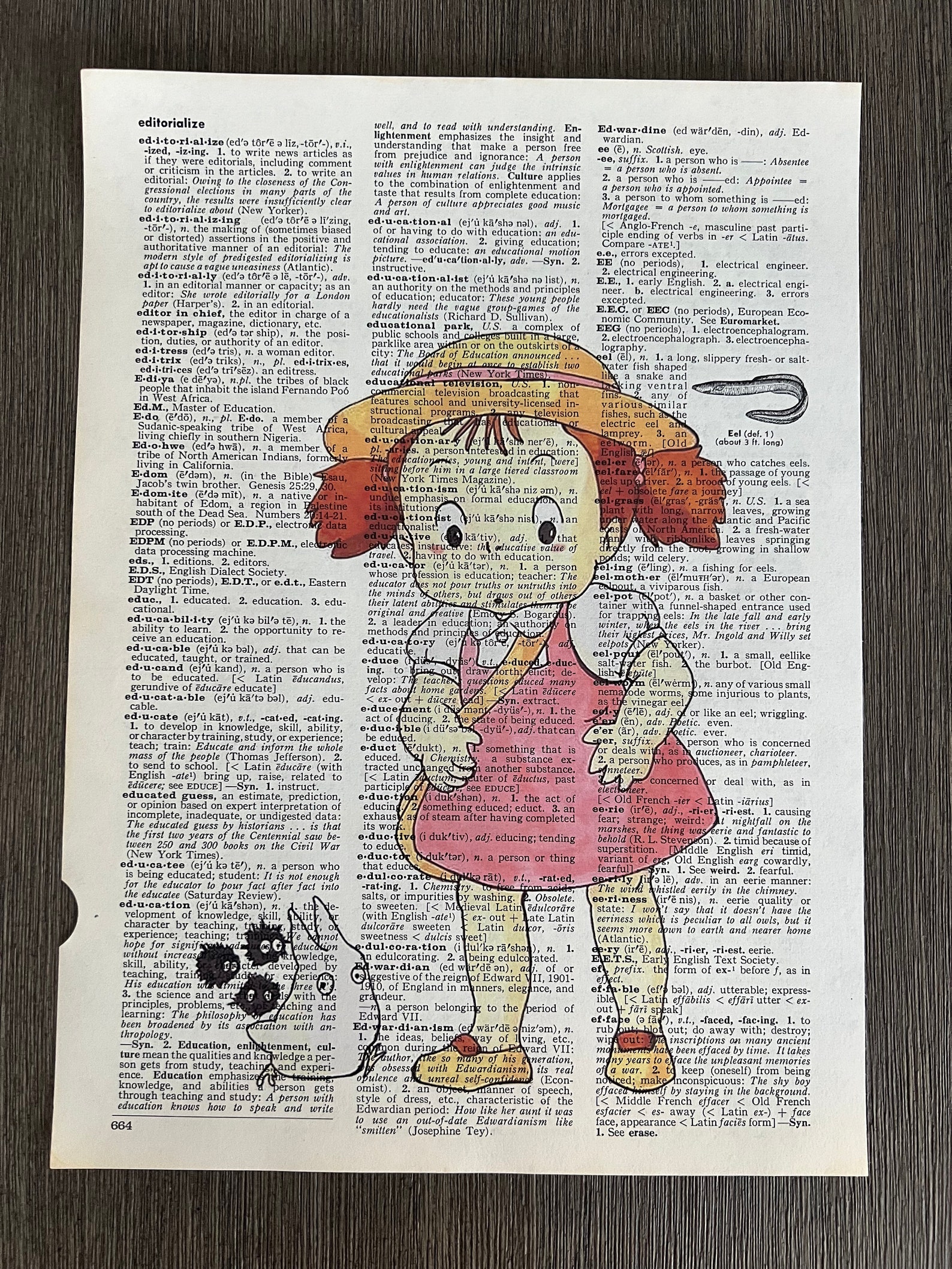 My Neighbor Totoro movie Themed Dictionary Prints 3 Set - Etsy