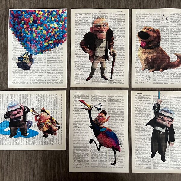 Up Pixar Wall Art - Etsy