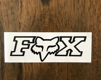 Fox Racing Sticker - Etsy
