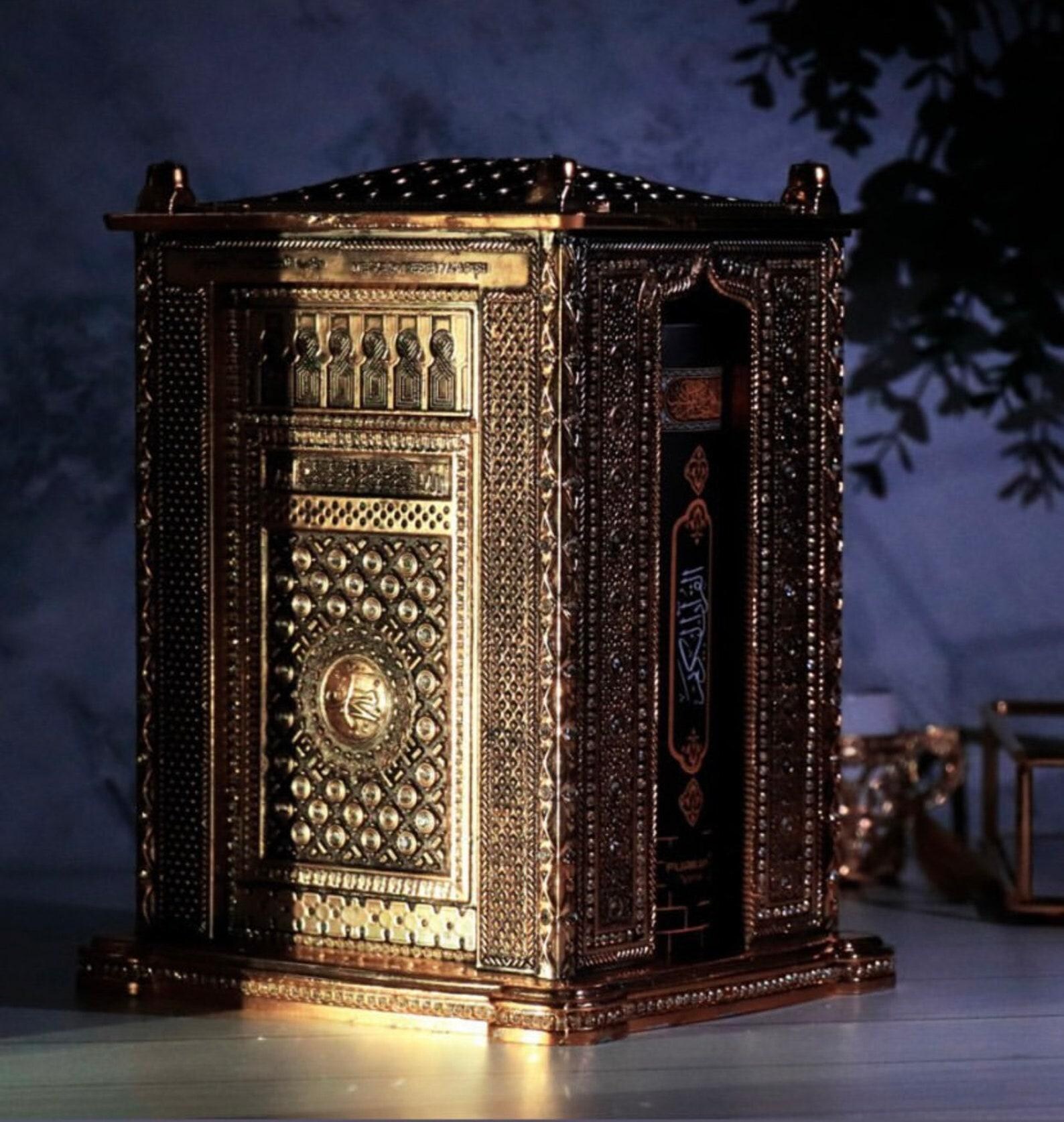 Quran With Kaaba Replica Kaba Design Quran Gift Set Islamic Book, Koran ...